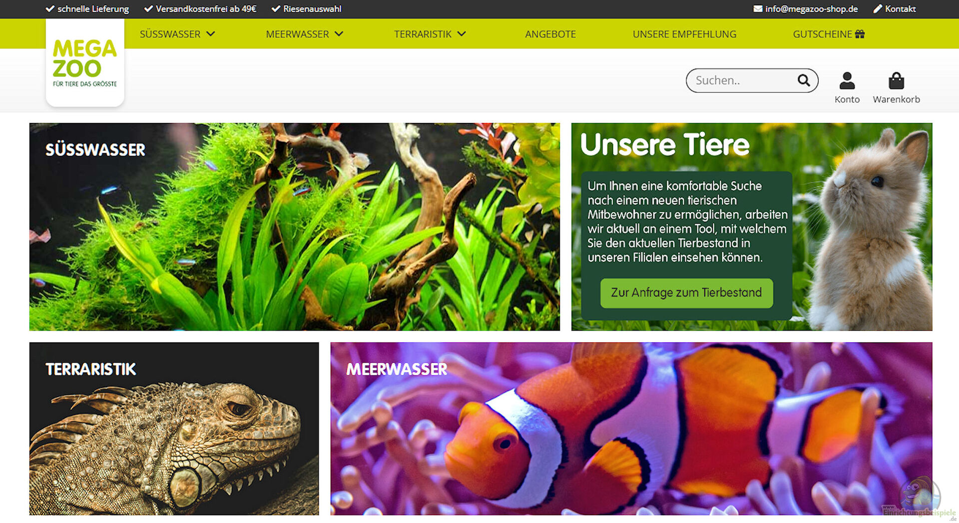 Megazoo-shop.de: Alle wichtigen Infos